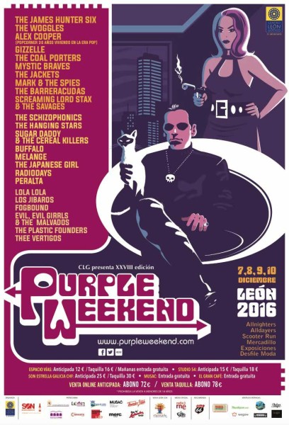 PURPLE WEEKEND - Cartel y entradas para el festival PURPLE WEEKEND