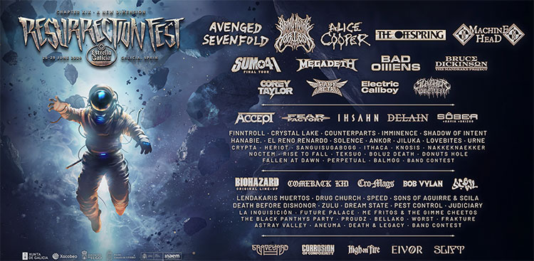 Resurrection Festival 2018 - Entradas, cartel y horarios del festival