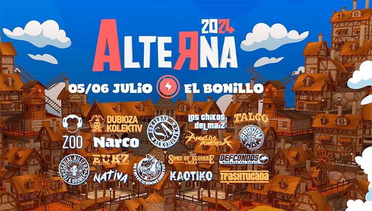 ALTERNA FESTIVAL - Cartel y entradas para el festival ALTERNA FESTIVAL