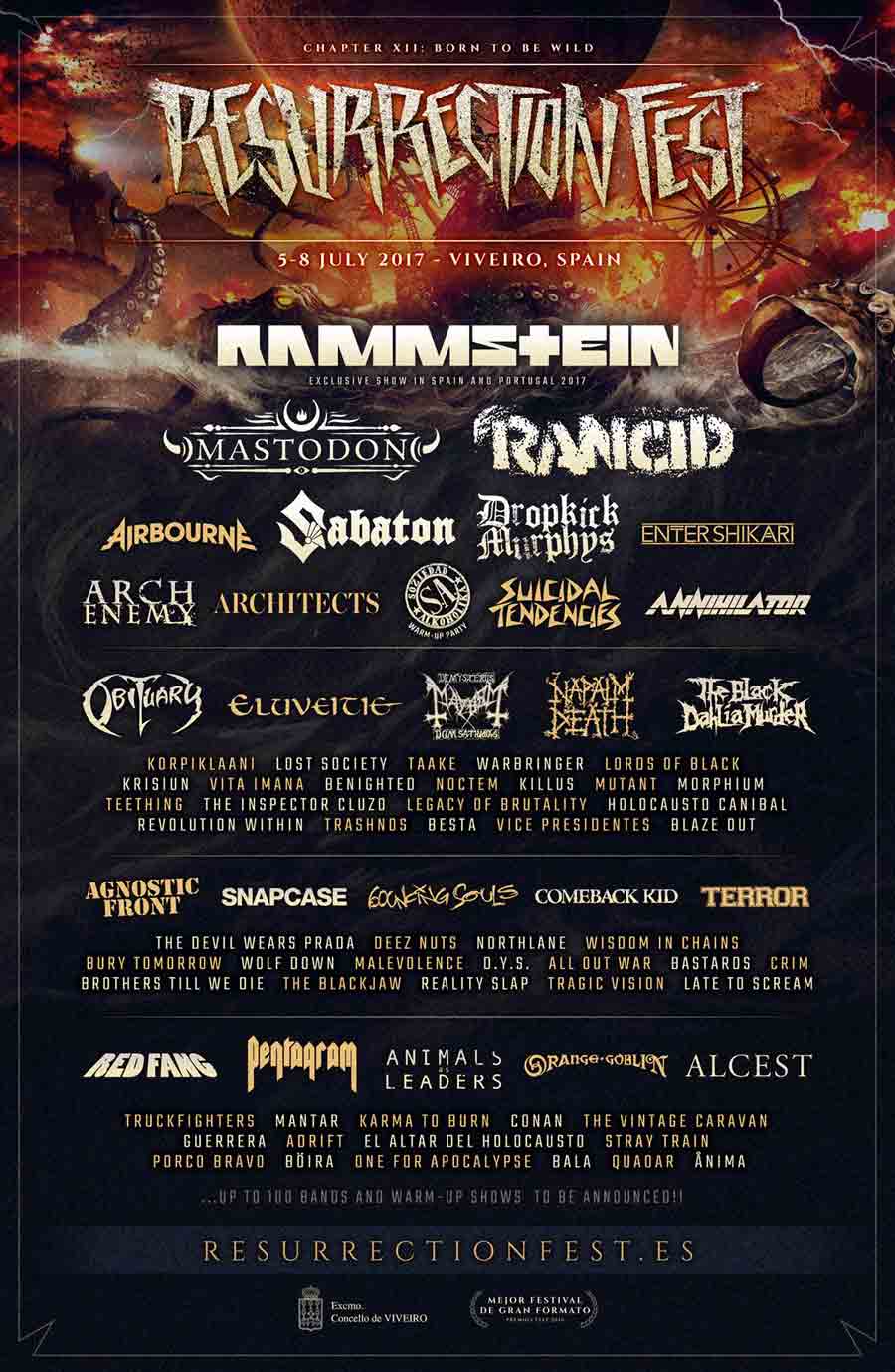 El Resurrection Fest ya lleva vendido el 75% de los abonos
