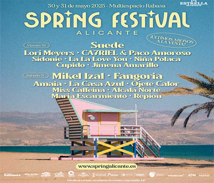 Spring Festival - Fechas, cartel, entradas, reparto por días, información
