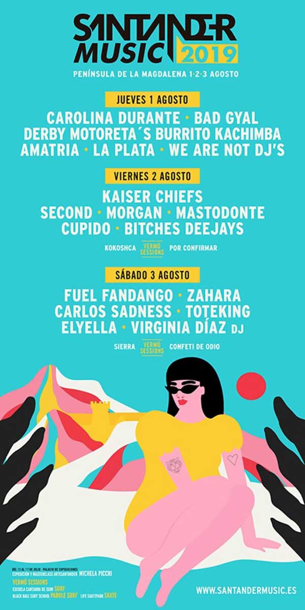 SANTANDER MUSIC - Cartel y entradas para el festival SANTANDER MUSIC