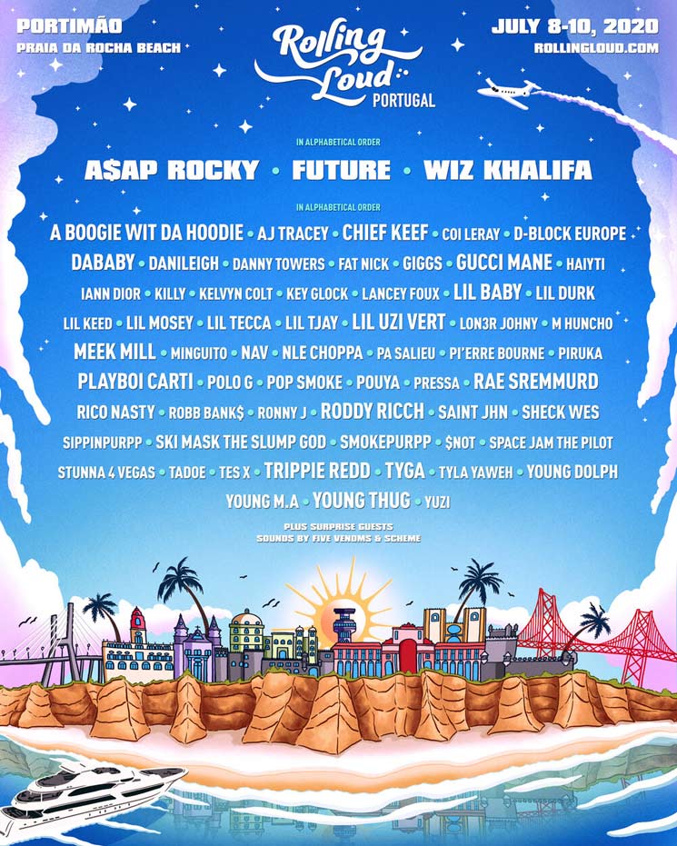 A$AP Rocky y Future encabezan el primer Rolling Loud Portugal